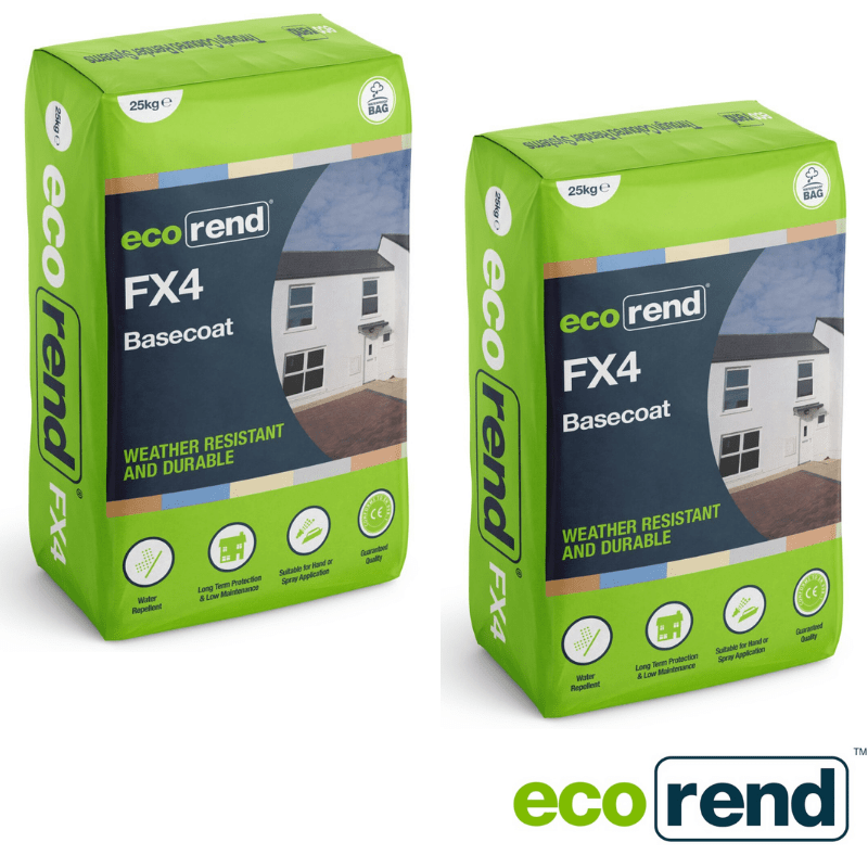Ecorend FX4 One Coat Base 25kg | rendersdirect.co.uk – Renders Direct